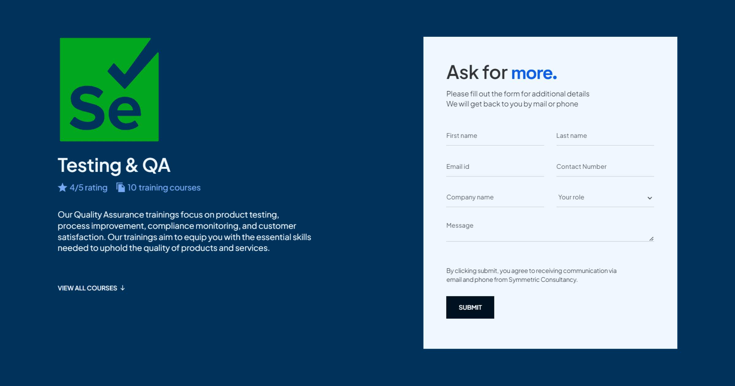 Testing & QA