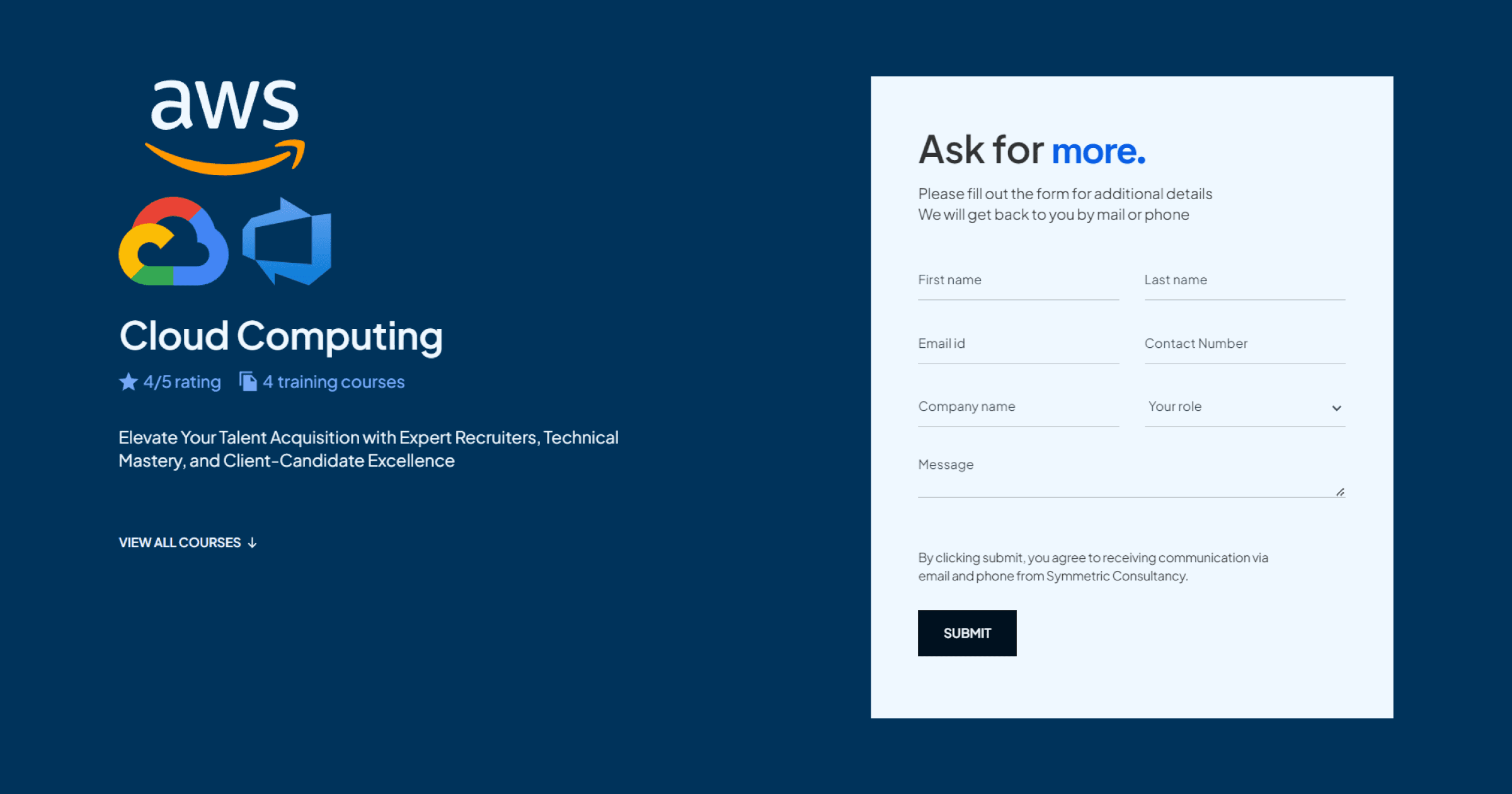 Cloud Computing - Symmetric Consultancy